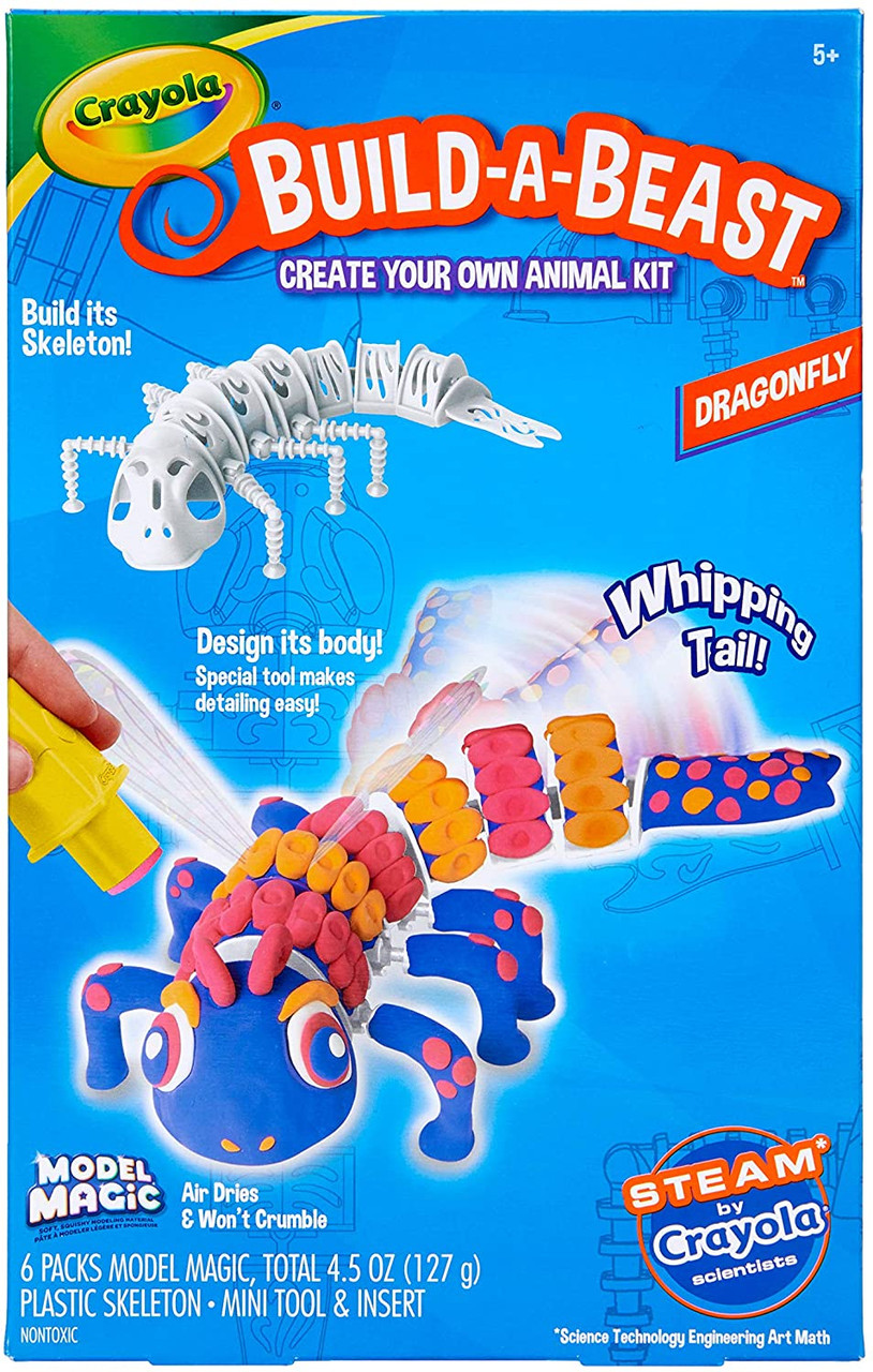 Crayola Build-A-Beast Dragonfly Kuwait Online | Qartasia Kuwait Online